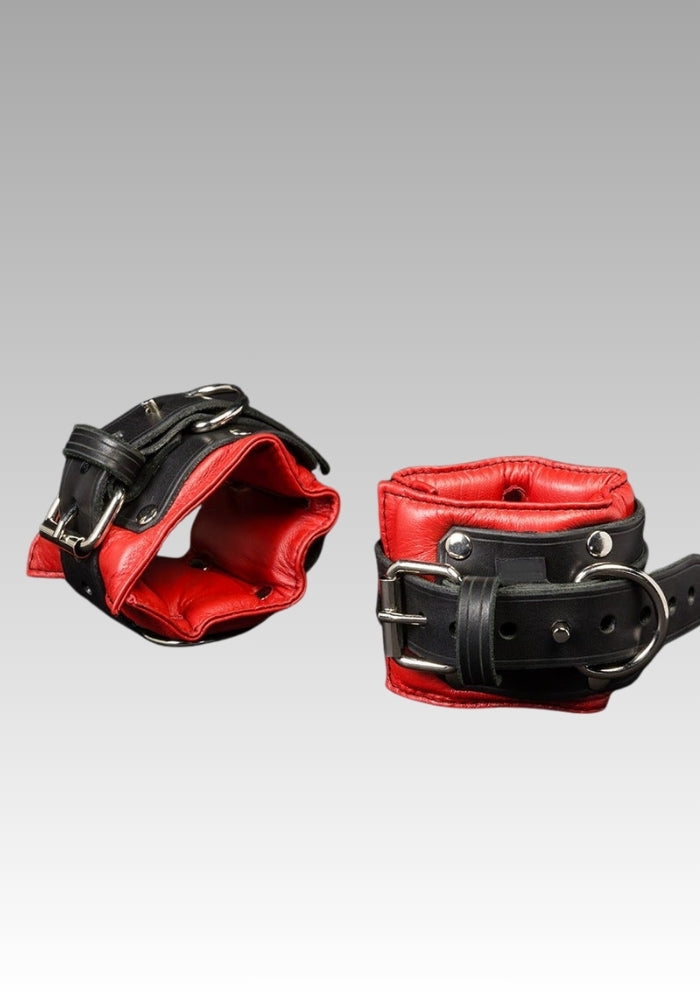 Fetters Padded Locking Wrist Restraints - Strong, Soft BDSM Cuffs