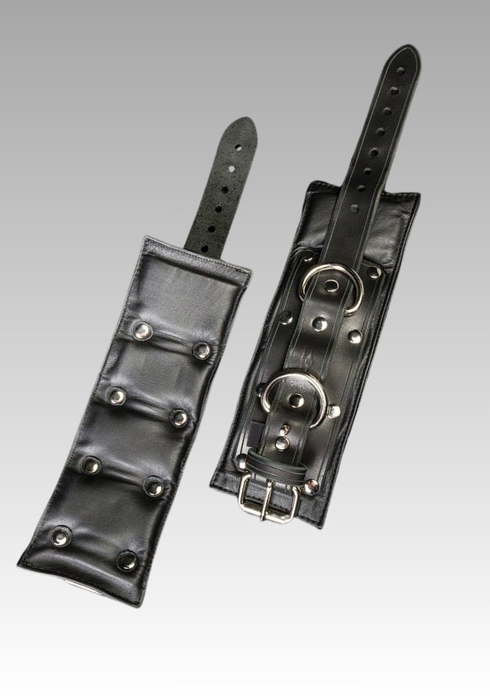 Fetters Padded Locking Wrist Restraints - Strong, Soft BDSM Cuffs