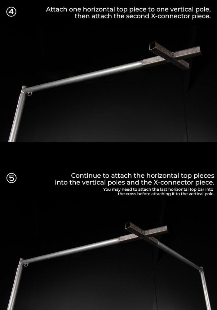 Heavy Duty Portable Sex Sling Frame - BDSM Freestanding Stand